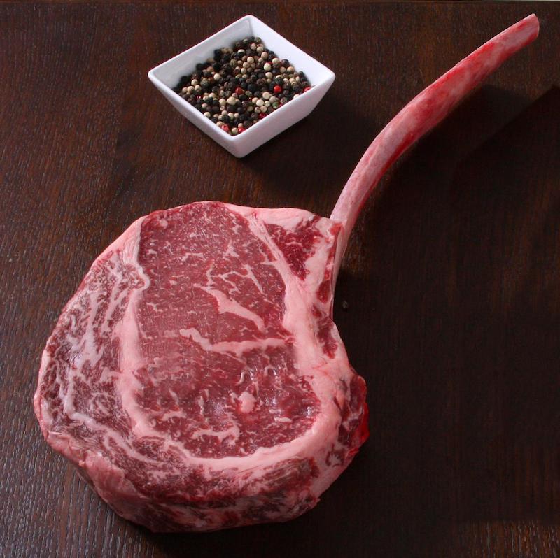 Wagyu Ribeye Tomahawk, 21-Day Wet Aged Kobe | 4 Tomahawk Steaks – Pro ...